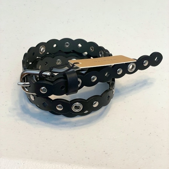 Halogen | Accessories | Nwt Halogen Black Studded Trouser Fit Skinny ...